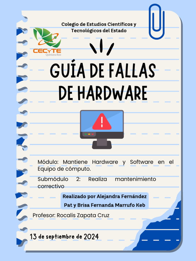 Guía de fallas de hardware_20241224_205342_0000 | PDF