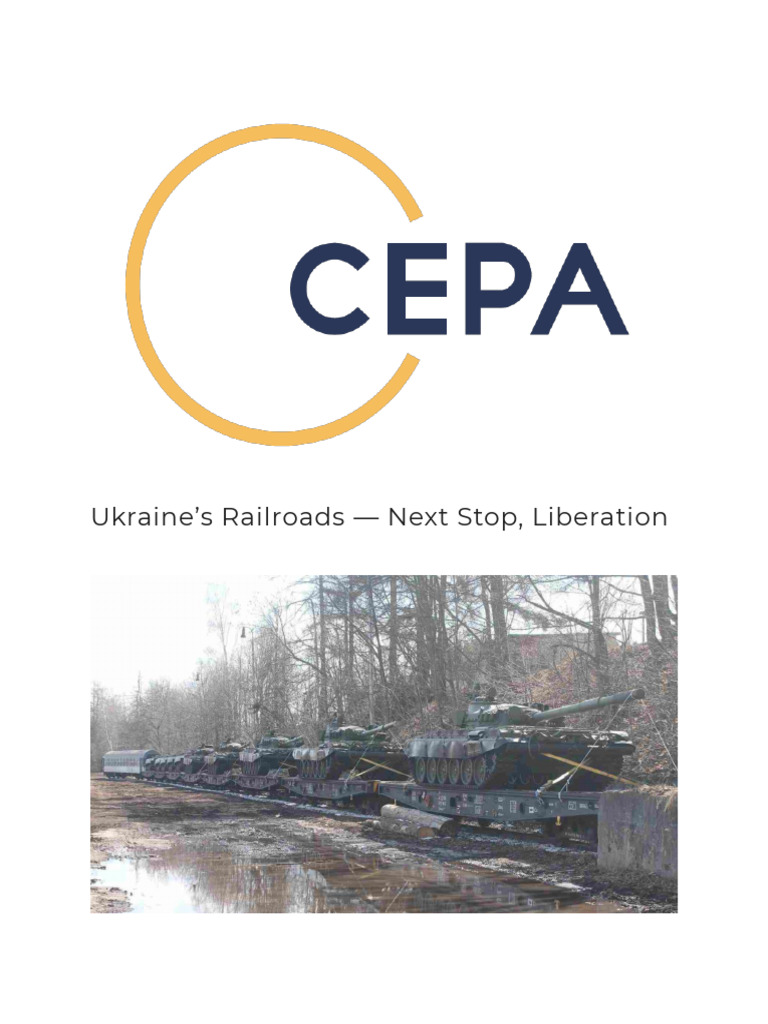 Ukraines Railroads Next Stop Liberation | PDF | Ukraine | Nato
