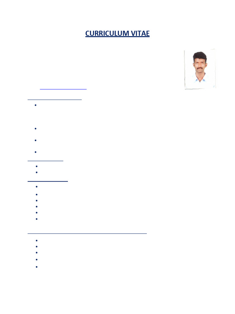 Mechanical Supervisor CV for Oil & Gas | PDF | Pump | Valve