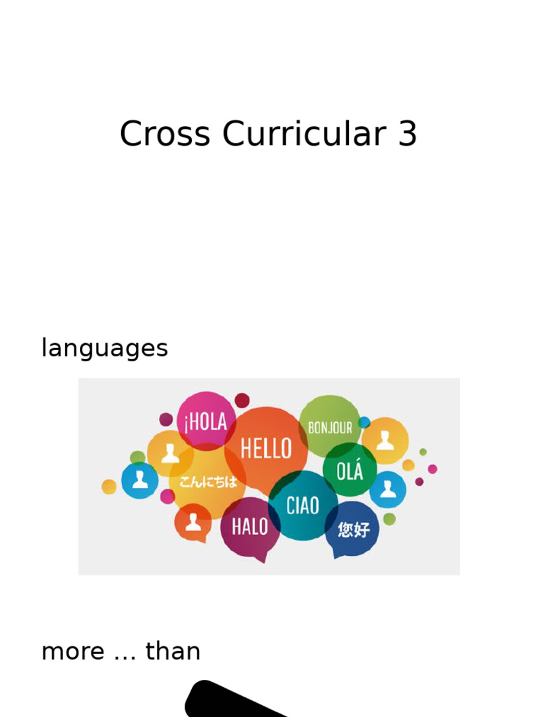 ET6 Cross Curricular 3 | PDF