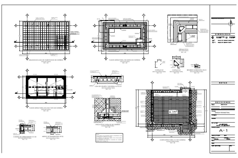 Plano Cisterna | PDF