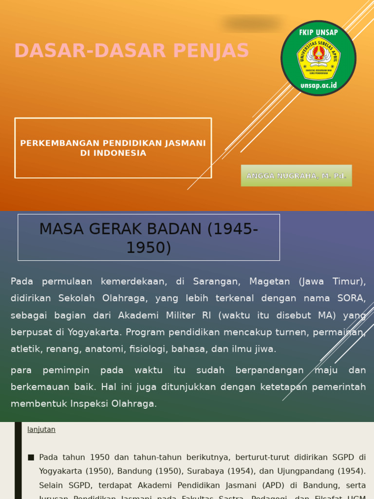 DASAR-DASAR PENJAS | PDF