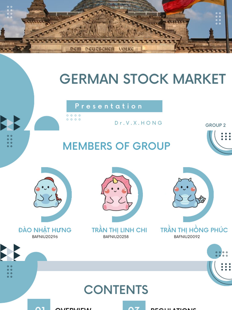 Group-02_German-Stock-market_Slide | PDF | Investing | Stock Market