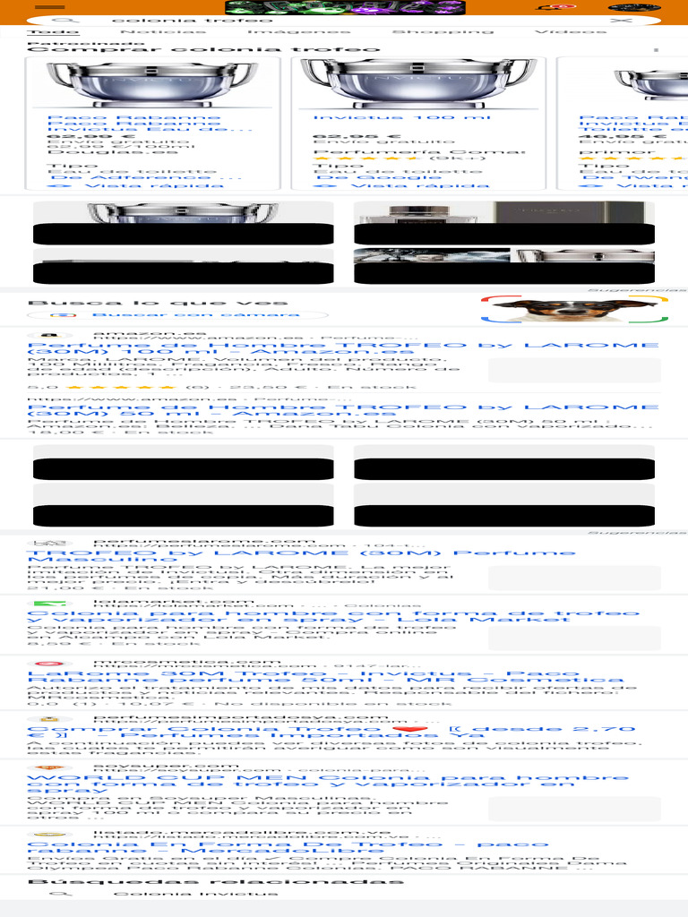 Colonia Trofeo - Buscar Con Google | PDF | Arte Corporal | Perfume