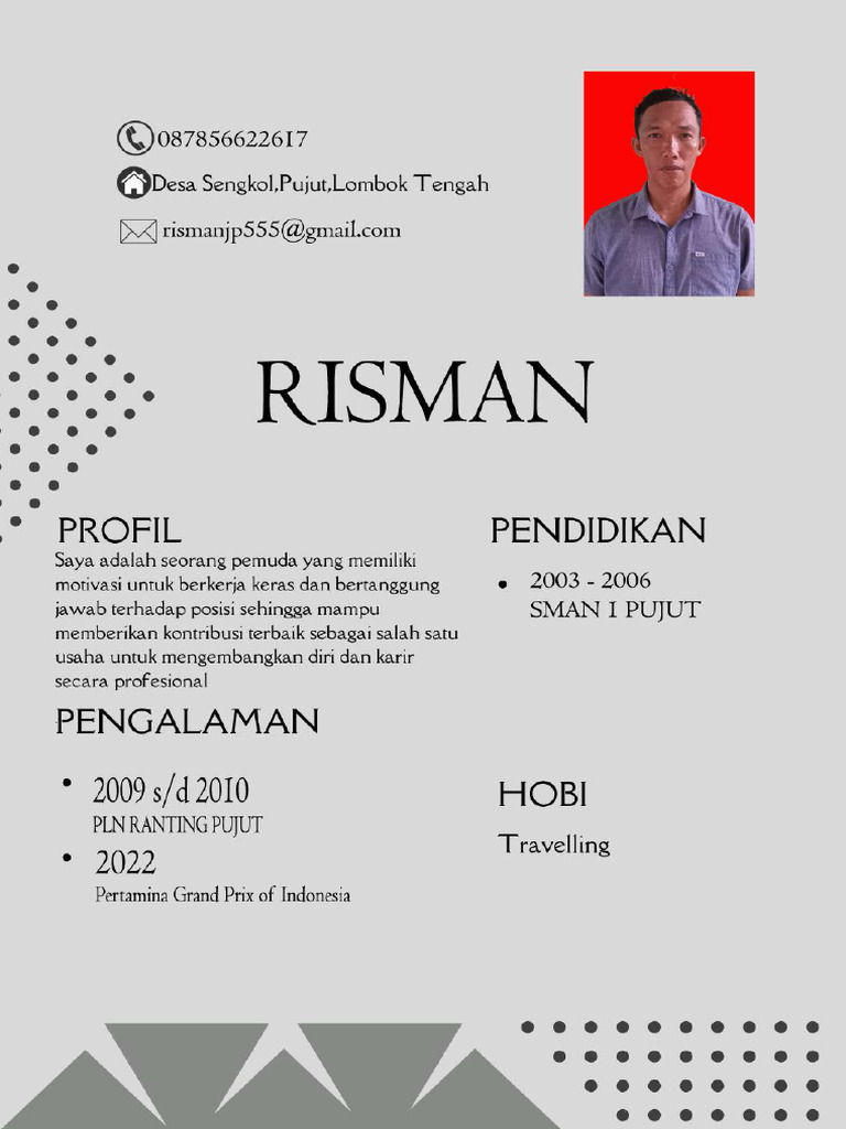 CV Risman | PDF