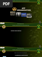 AFP Organization | PDF | Military Organization | Military