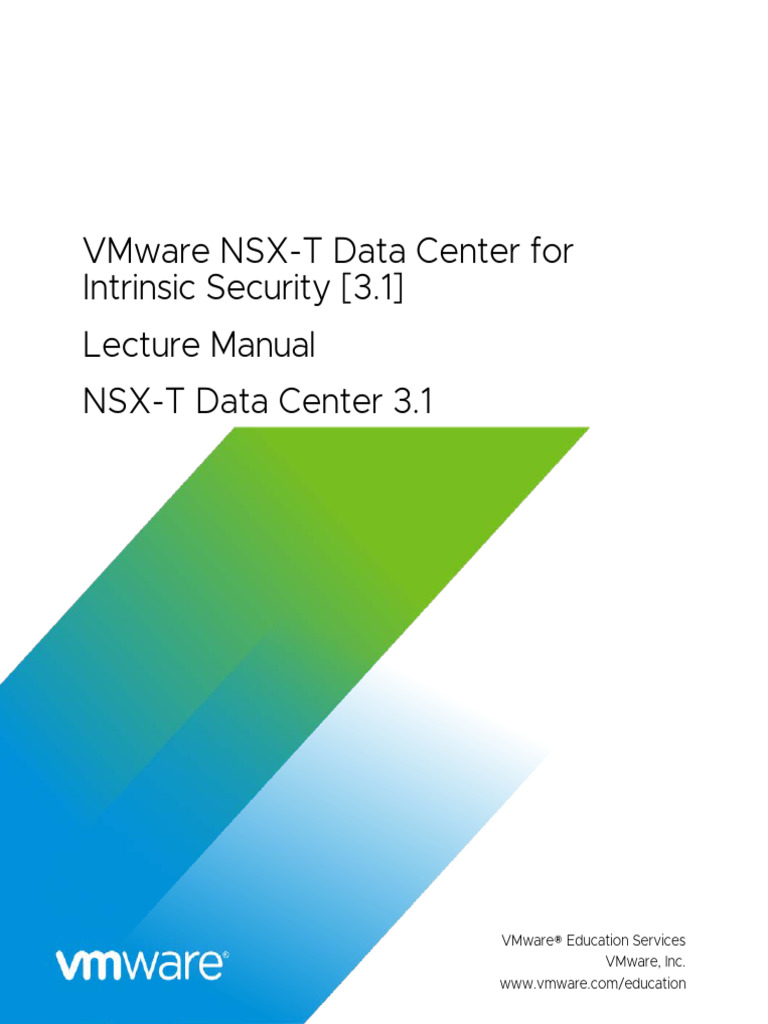 Edu en Nsxtis31 Lec Se | PDF | Firewall (Computing) | Information Security
