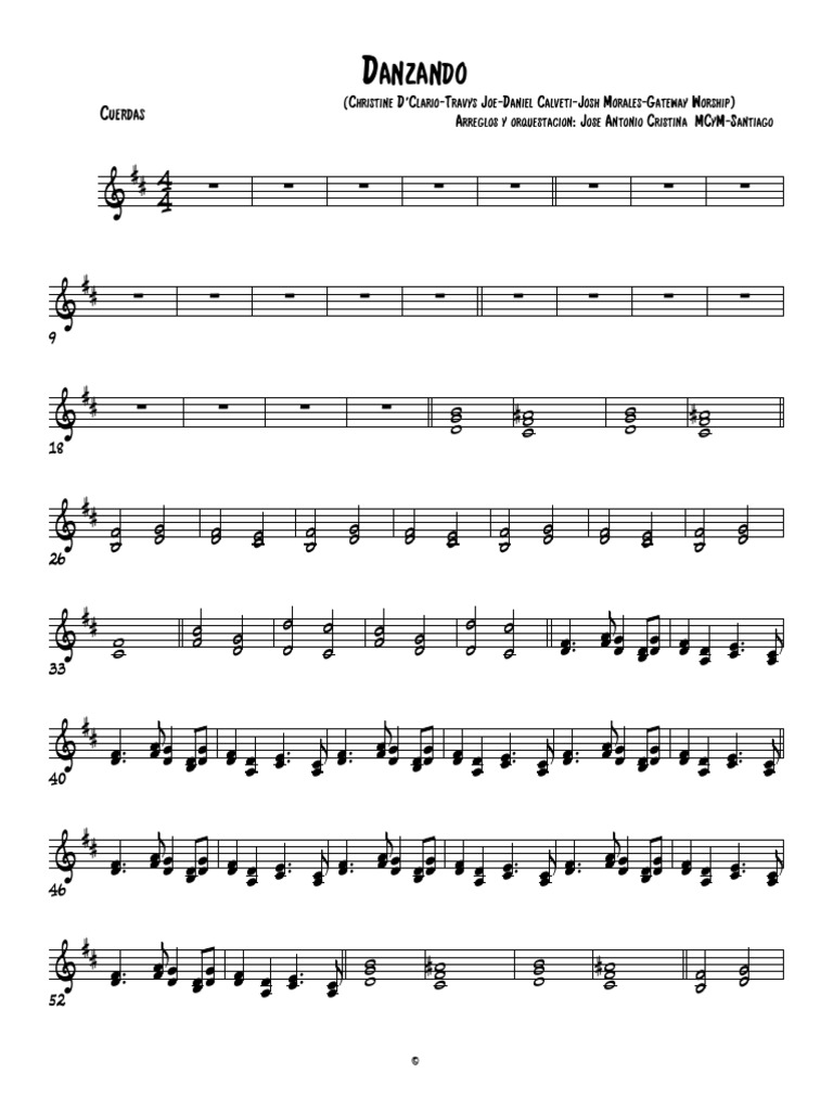 Danzando - Cuerdas | PDF