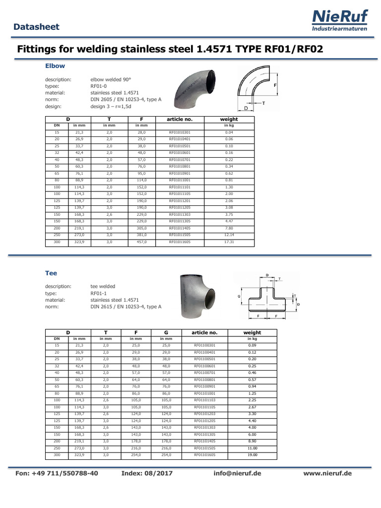 Pipe-Fittings-RF01 DN150 To DN125 | PDF | Mechanical Engineering | Electric Heating