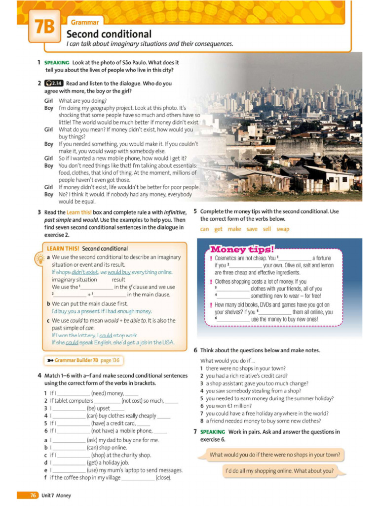 E-Learning Grammar Theory Unit - 7B-7D - 3 | PDF