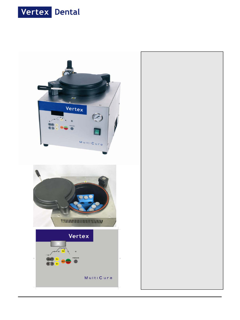 MultiCure Manual - Curing Unit Baru 2024 | PDF | Manufactured Goods