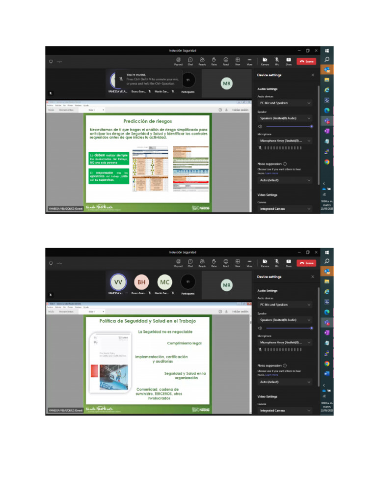 Curso - Segurida - Planta Nestle | PDF