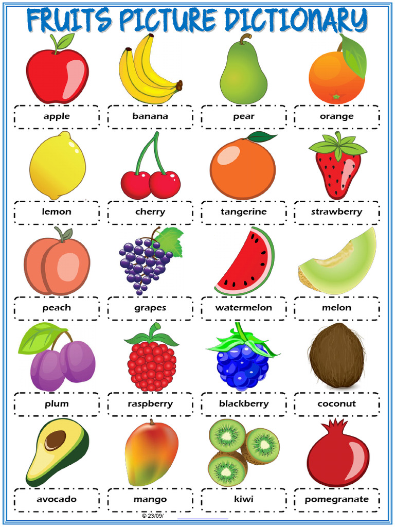 Fruit 1 | PDF
