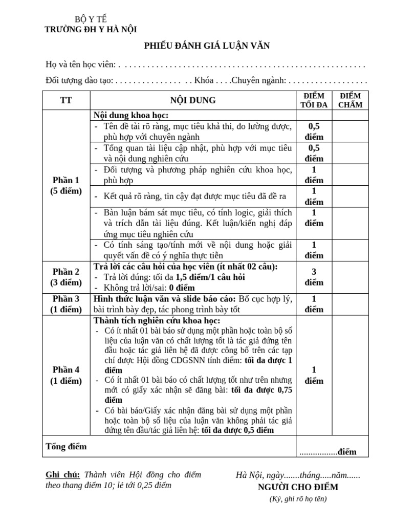 7_ Phieu diem_Final_2023 | PDF