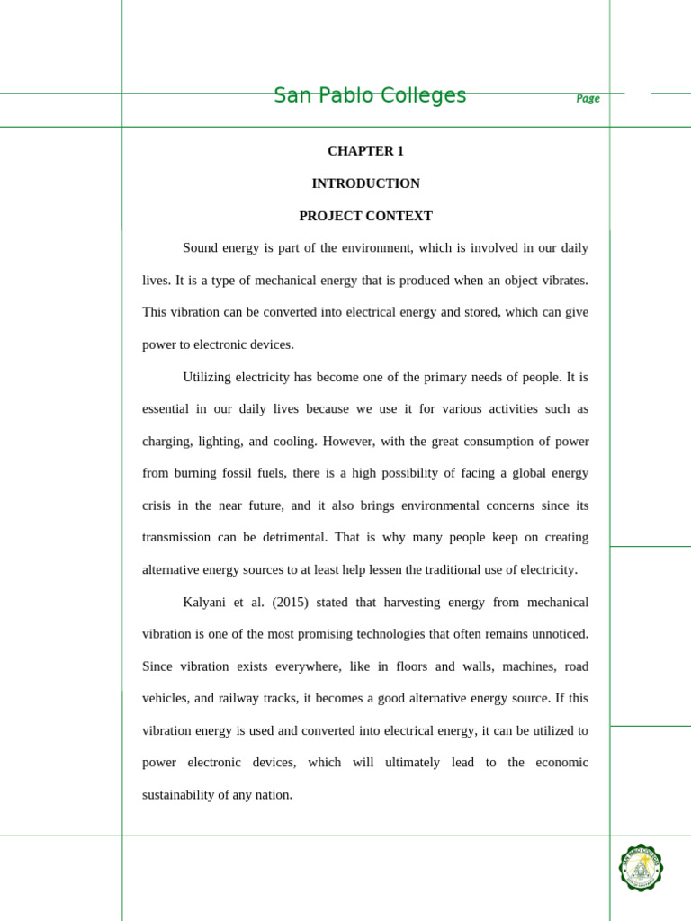 Group3 Capstone Final 1 2 | PDF | Energy Harvesting | Piezoelectricity
