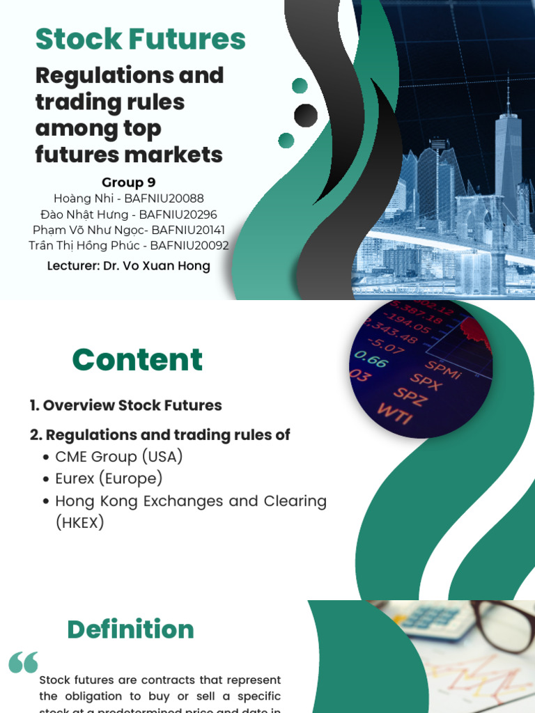 Deri slide | PDF | Futures Contract | New York Mercantile Exchange