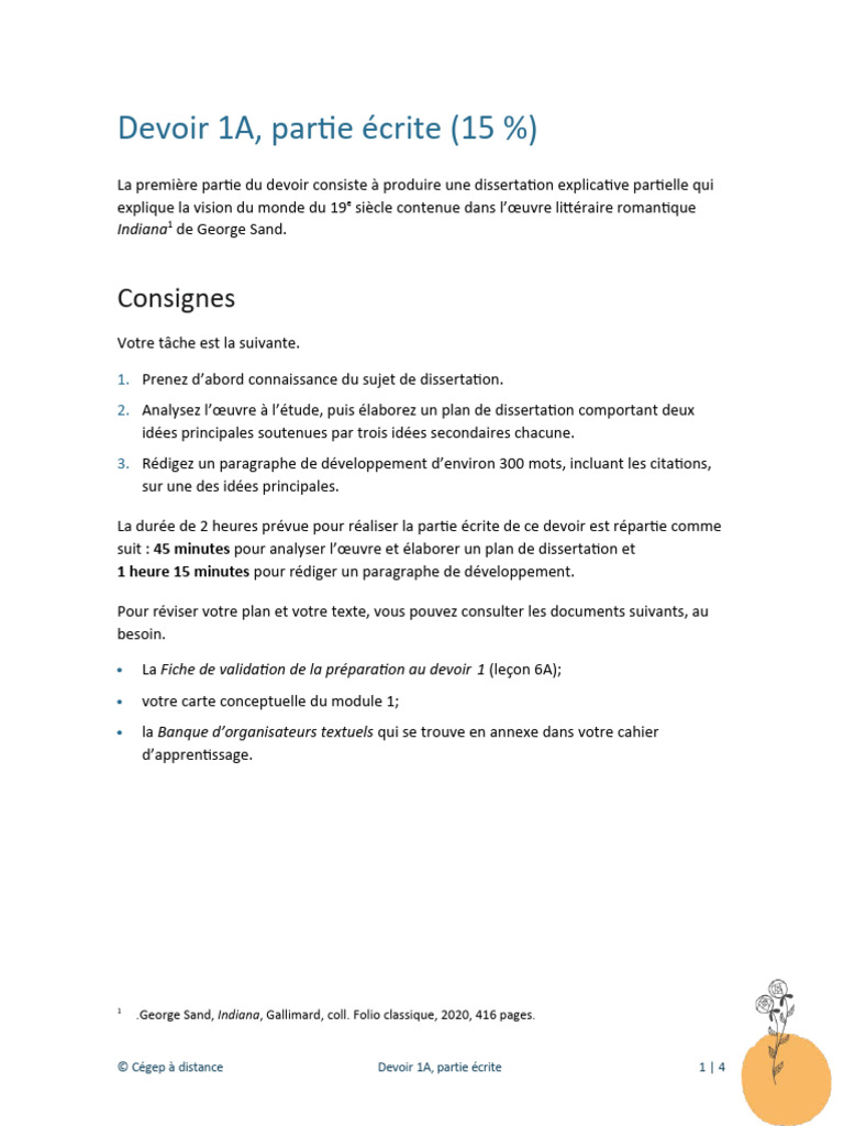 601-102-MQ Devoir 1A Ecrit | PDF