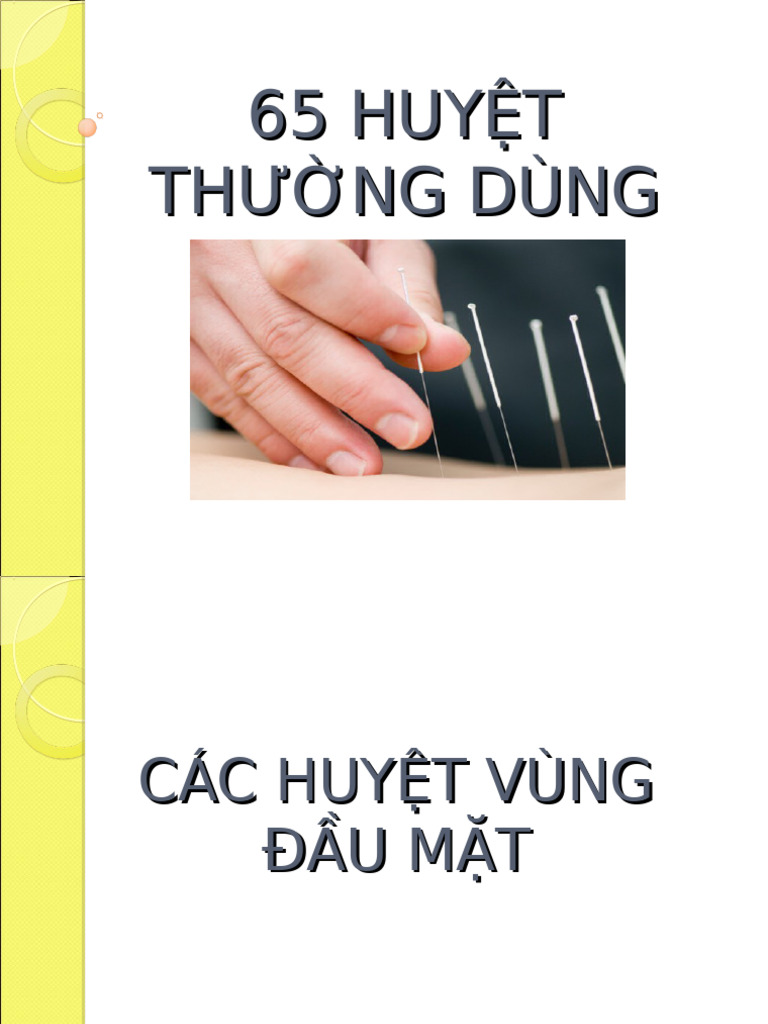 (123doc) - 65-Huyet-Thuong-Dung-Y-Hoc-Co-Truyen-Dh-Y-Duoc-Tp-Hcm | PDF