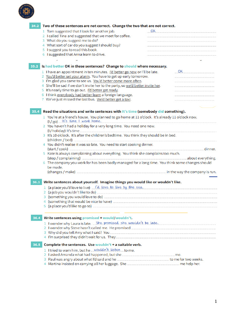 Extra Worksheet - 4B1 - Dec 30th - Jan 3rd | PDF