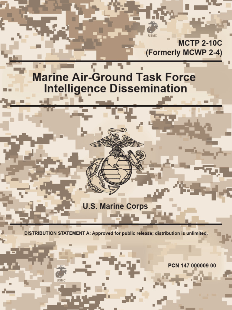 MCTP 2-10C: Intelligence Dissemination | PDF | Military Intelligence ...