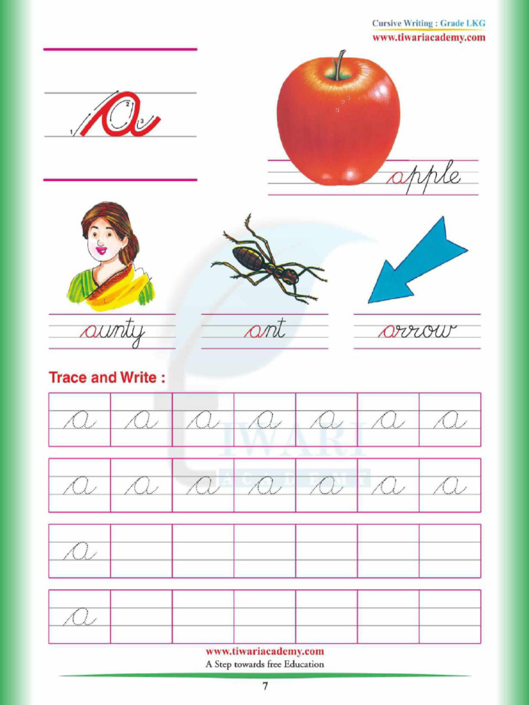 KG-English-Cursive-Writing-2 | PDF