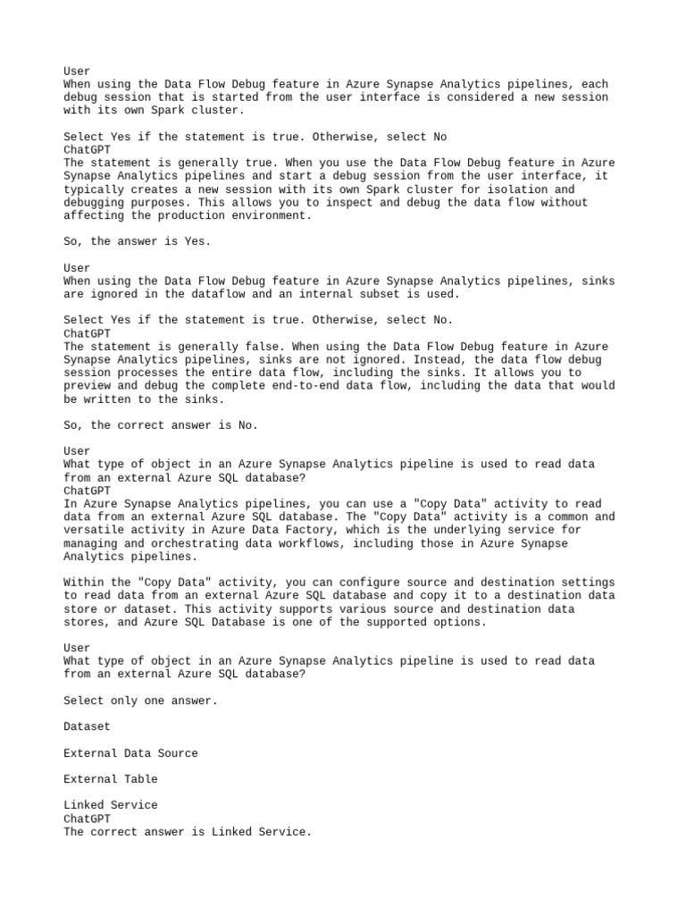 dp203 renewal 24-11-23 | PDF | Databases | Information Retrieval