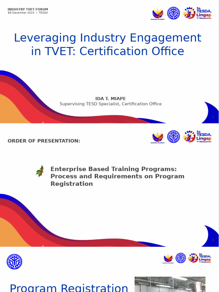 9 Industry Engagement With The Certification Office Programs | PDF ...