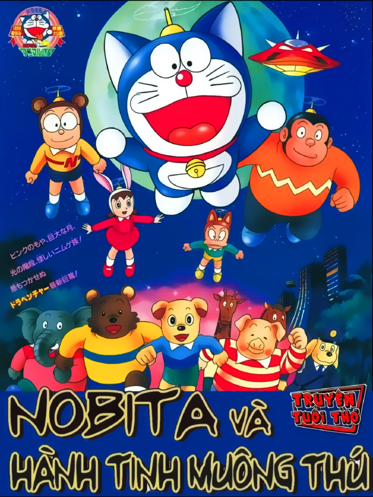 Doraemon Hành Tinh Muông Thú Điện Ảnh Màu | PDF