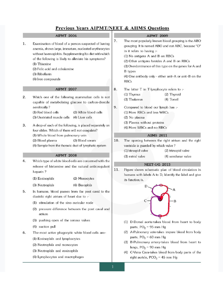 Circulatory System | PDF