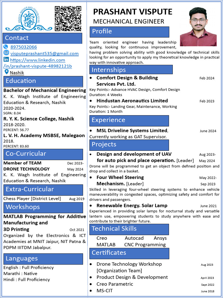 Resume | PDF | Engineering | Vehicles