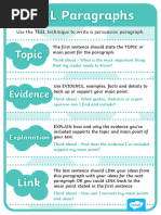 Using The Pee Method To Write Effective Paragraphs | PDF | Paragraph ...