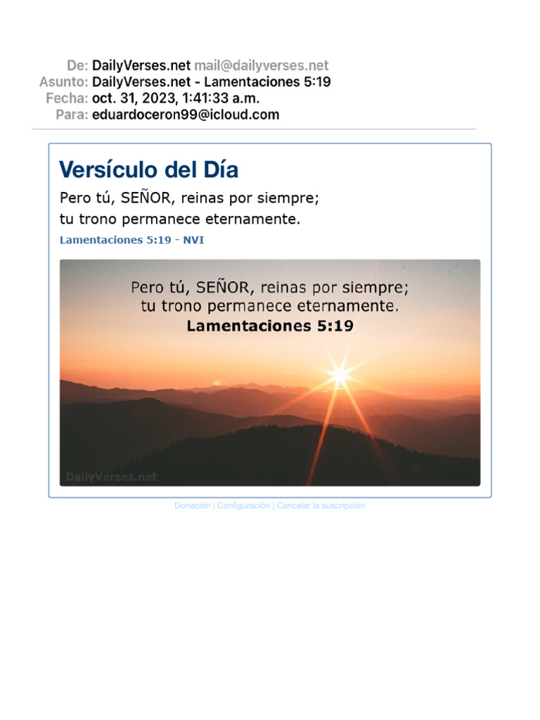 Lamentaciones 519 | PDF