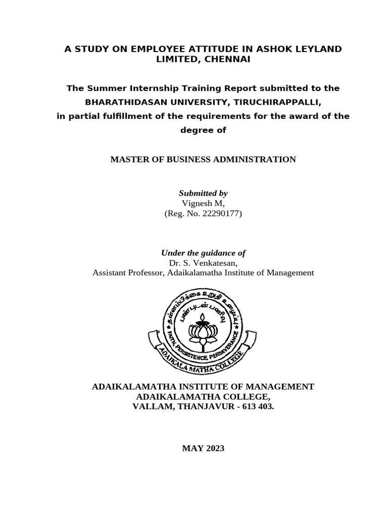 Vignesh M | PDF | Academic Degree | Qualifications