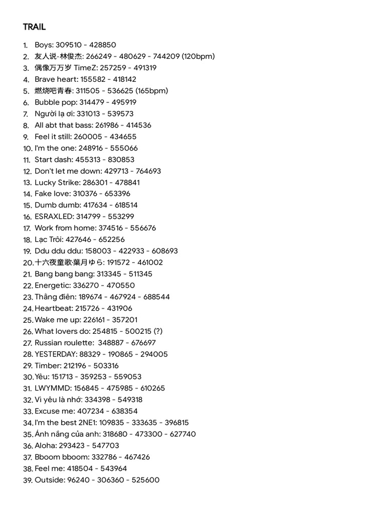 Notes_190303_031245_cdb | PDF | Dance Music