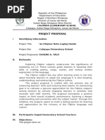 IGP Project Proposal Template | PDF | Art | Science & Mathematics