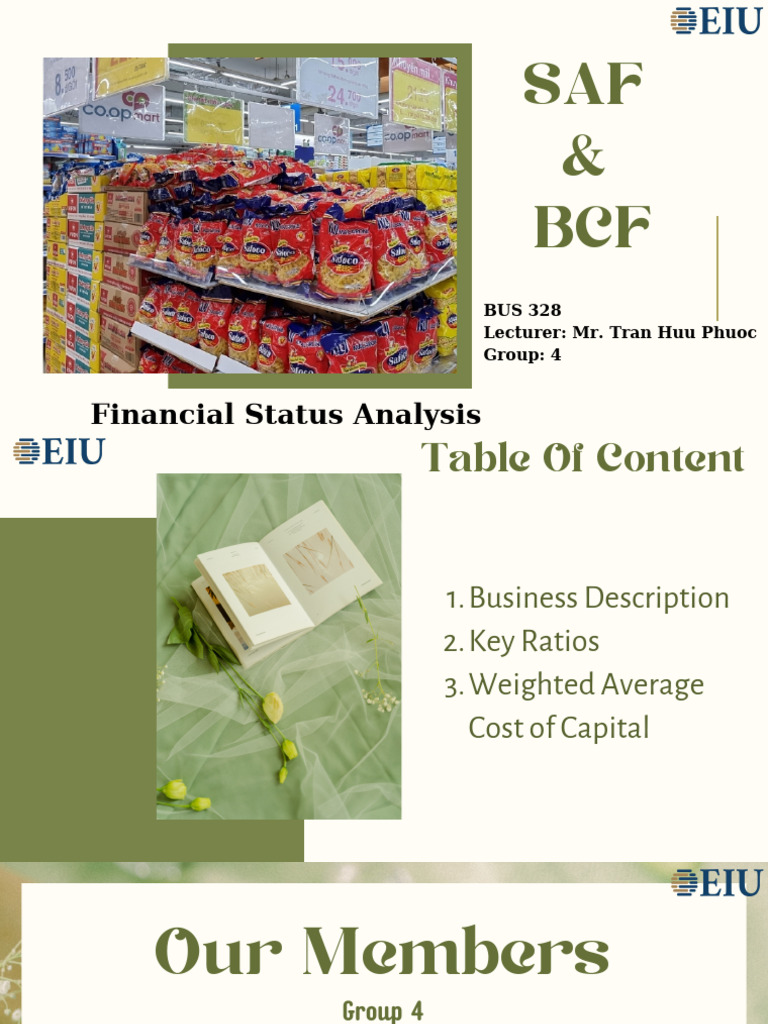 BUS 328 - SAF vs BCF | PDF | Equity (Finance) | Expense
