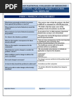 QIP Template for GP Training Evaluation | PDF