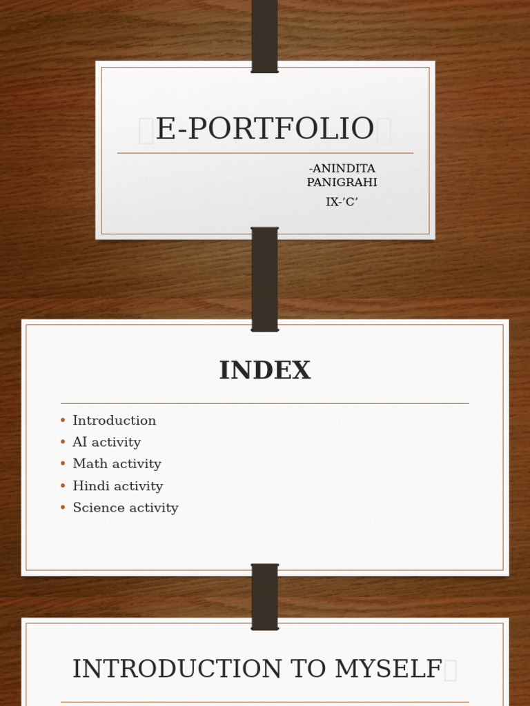 ?E-PORTFOLIO? | PDF