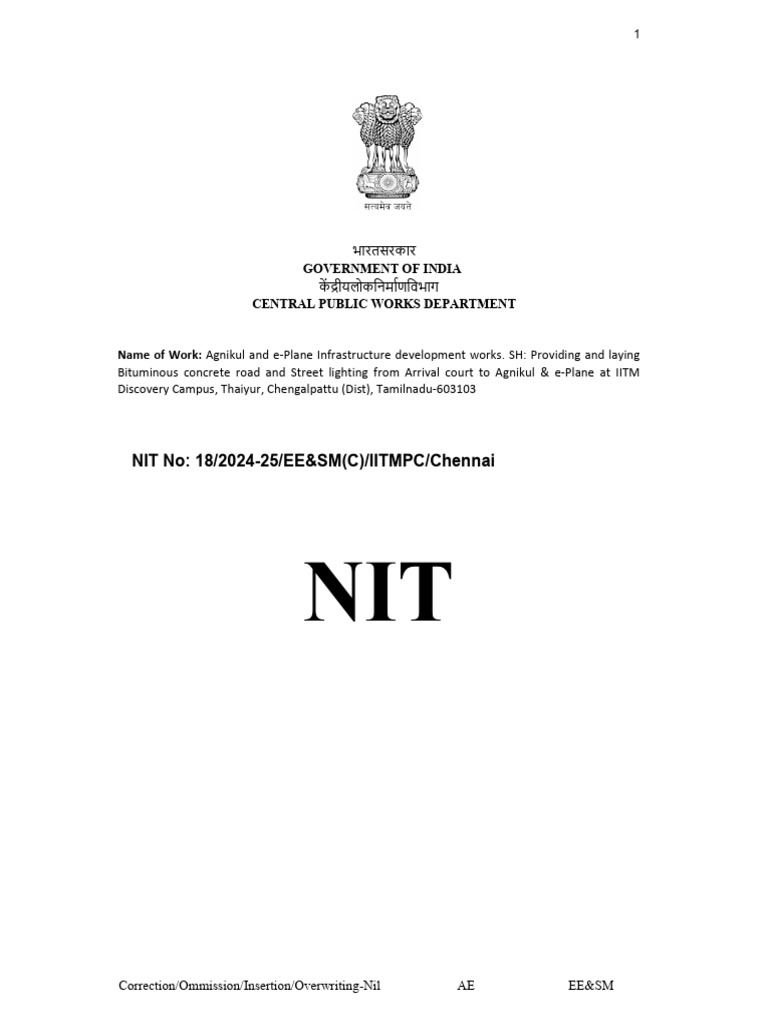 NIT18 | PDF | Guarantee | Cheque