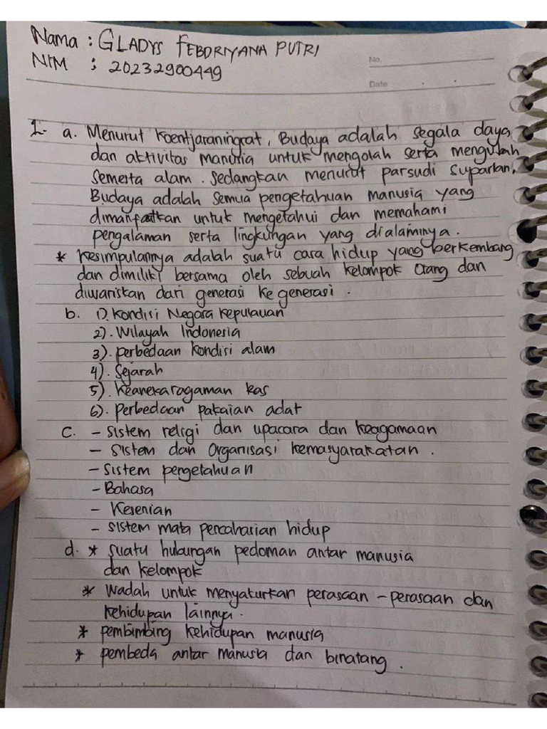 Uas Ibd Gladysfepp | PDF