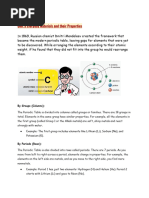 Grade 8 - Elements | PDF | Chemical Elements | Periodic Table