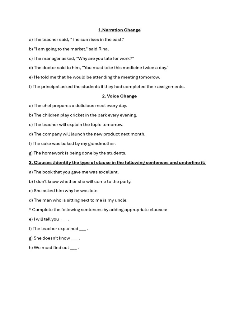 Grammar Practice Set -2 | PDF