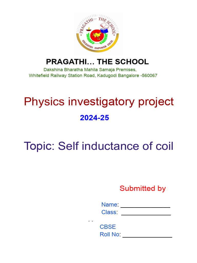 Physics Certificate | PDF