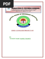 Class 12 English Project Guidelines | PDF | Essays | Argument