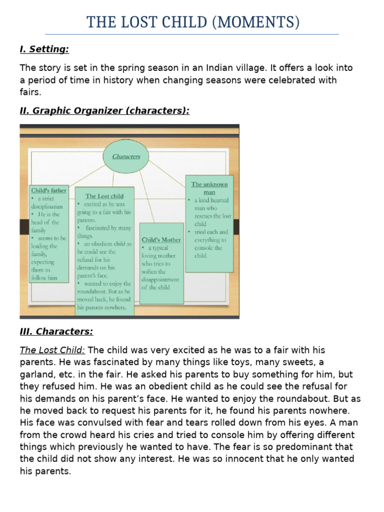 THE LOST CHILD (MOMENTS) | PDF