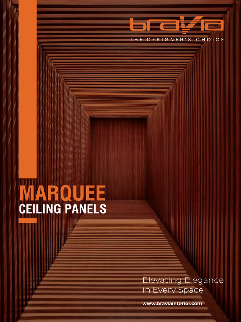 Marquee Ceiling Panels Overview | PDF | Roof | Building Engineering