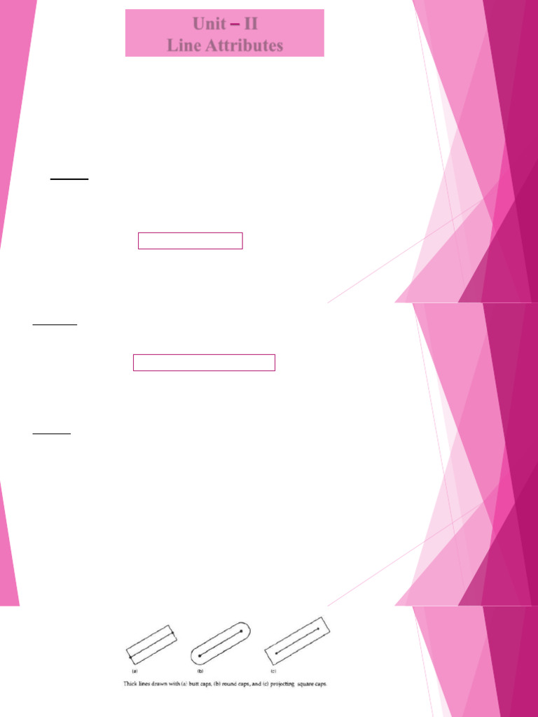 Unit 2 - Line Attributes | PDF | Parameter (Computer Programming ... Unit 2 - Line Attributes | PDF | Parameter (Computer Programming ...
