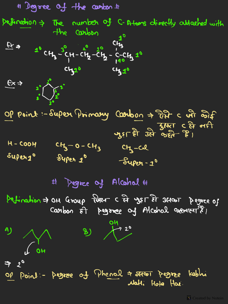 IUPAC NOMENCLATURE Class Notes | PDF