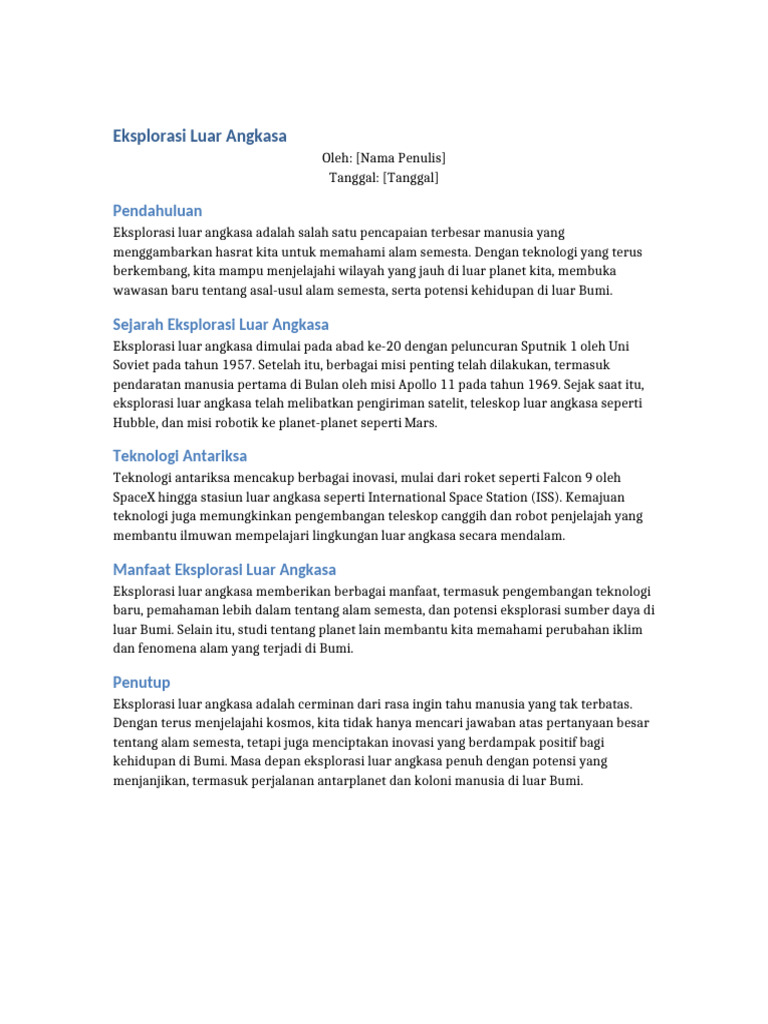 Eksplorasi_Luar_Angkasa | PDF