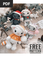 Crochet Cat Wizard Pattern | PDF | Crochet | Needlework